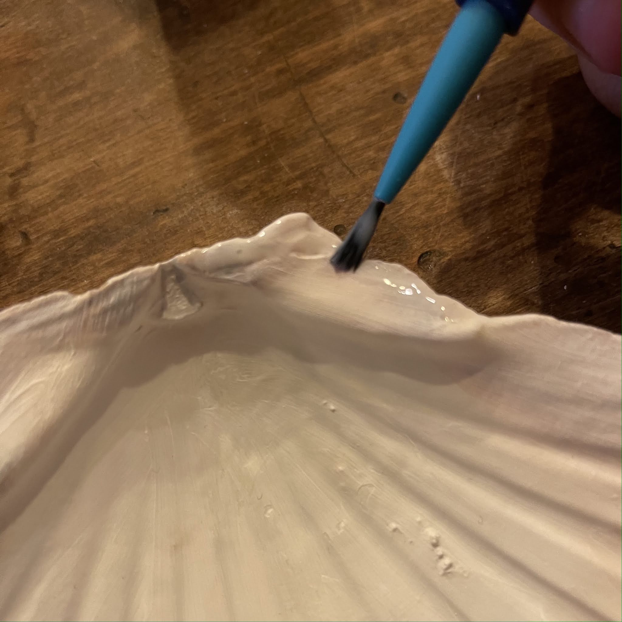 DIY #3 How to decorate scallop shells?