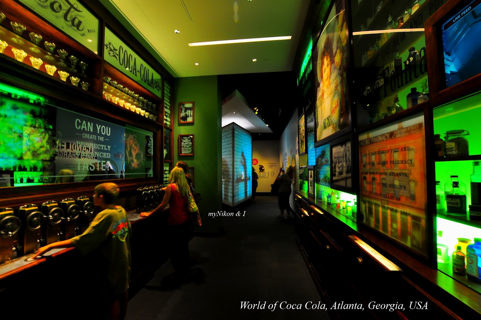 My Nikon and I: USA Atlanta Georgia: World of Coca Cola - It's the REAL ...
