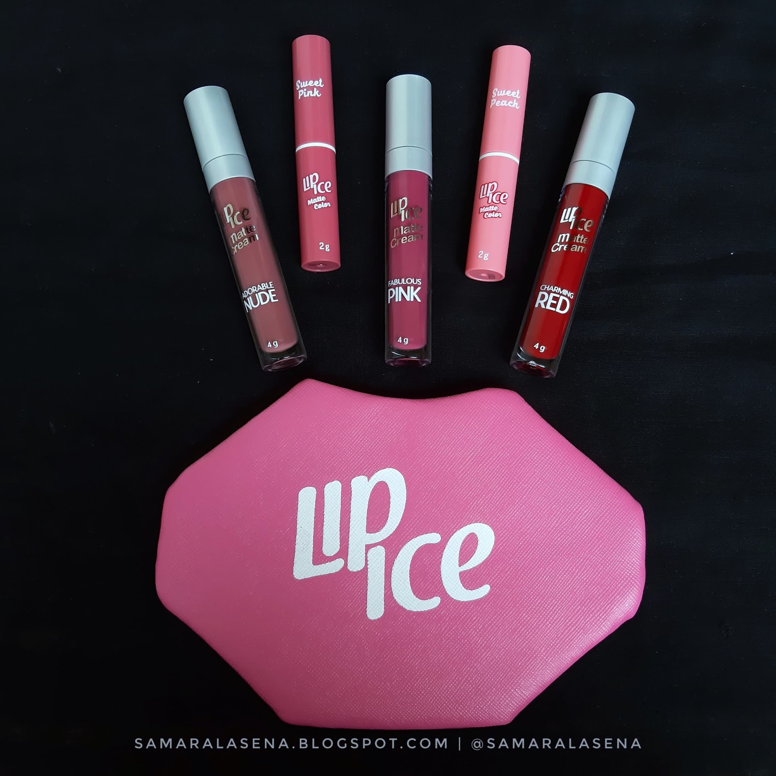 Lip Ice Matte Series! Review & Swatches