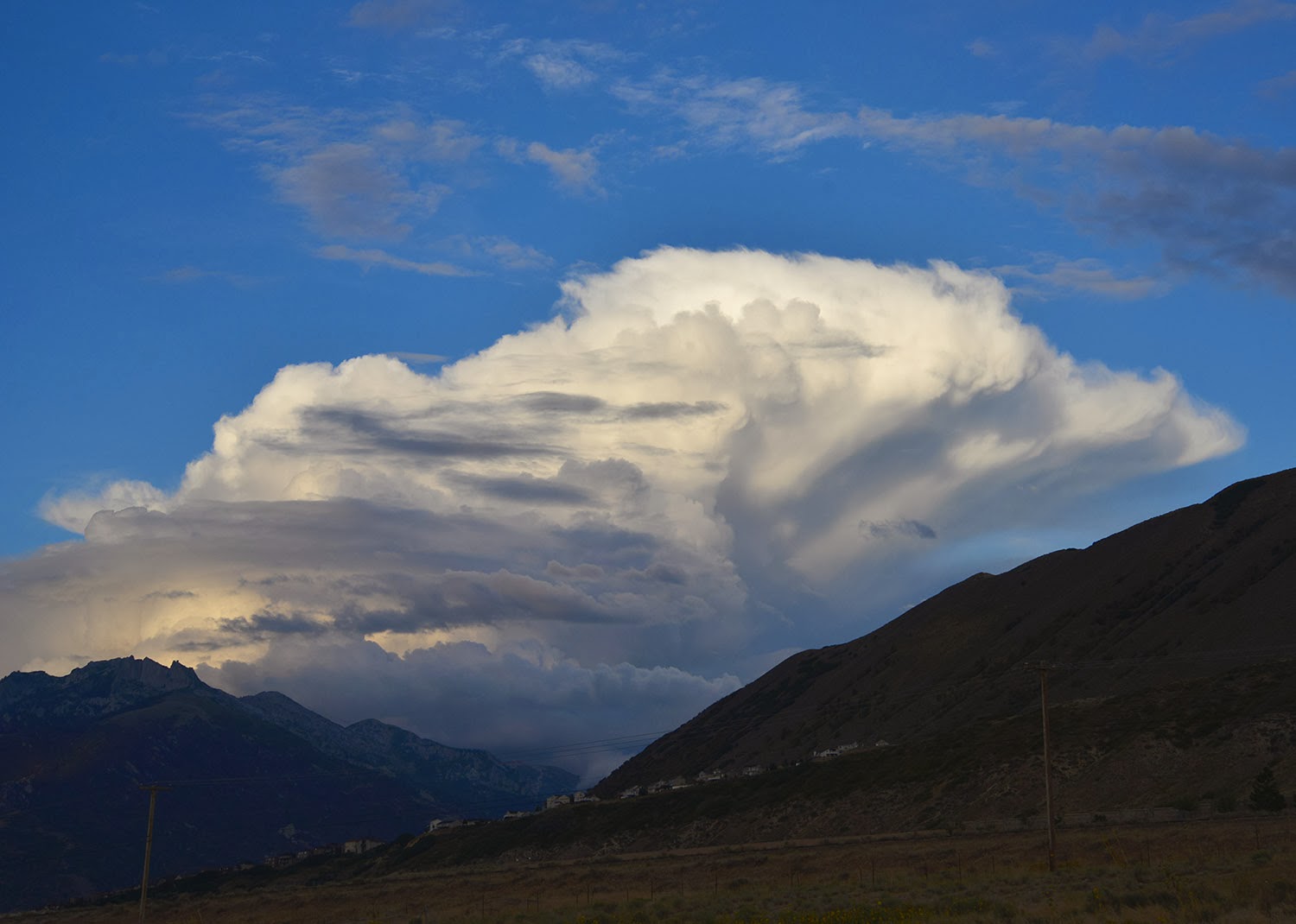 More cumulonimbus clouds - light-in-leaves