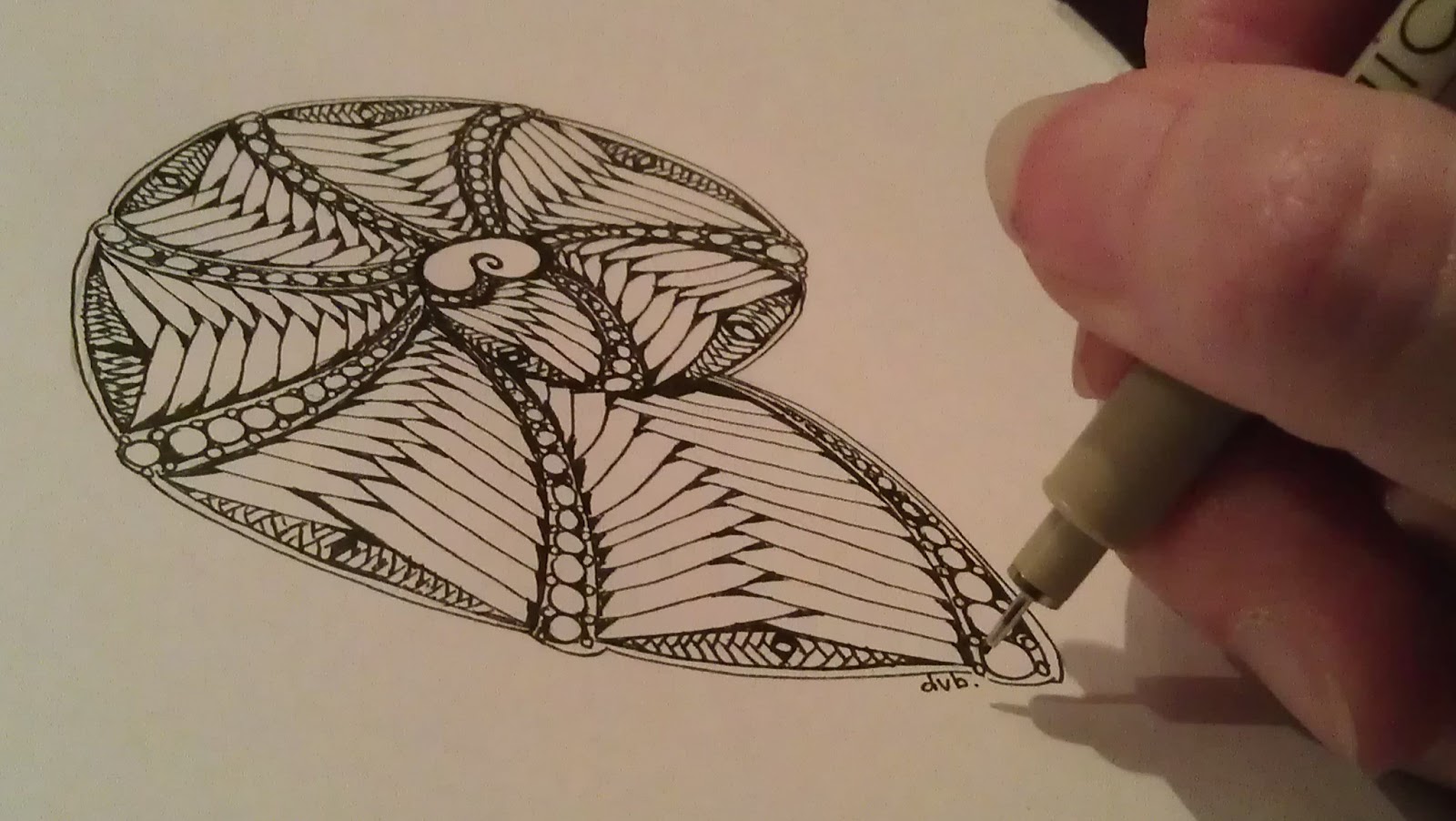 Sisters in Art: Zentangle
