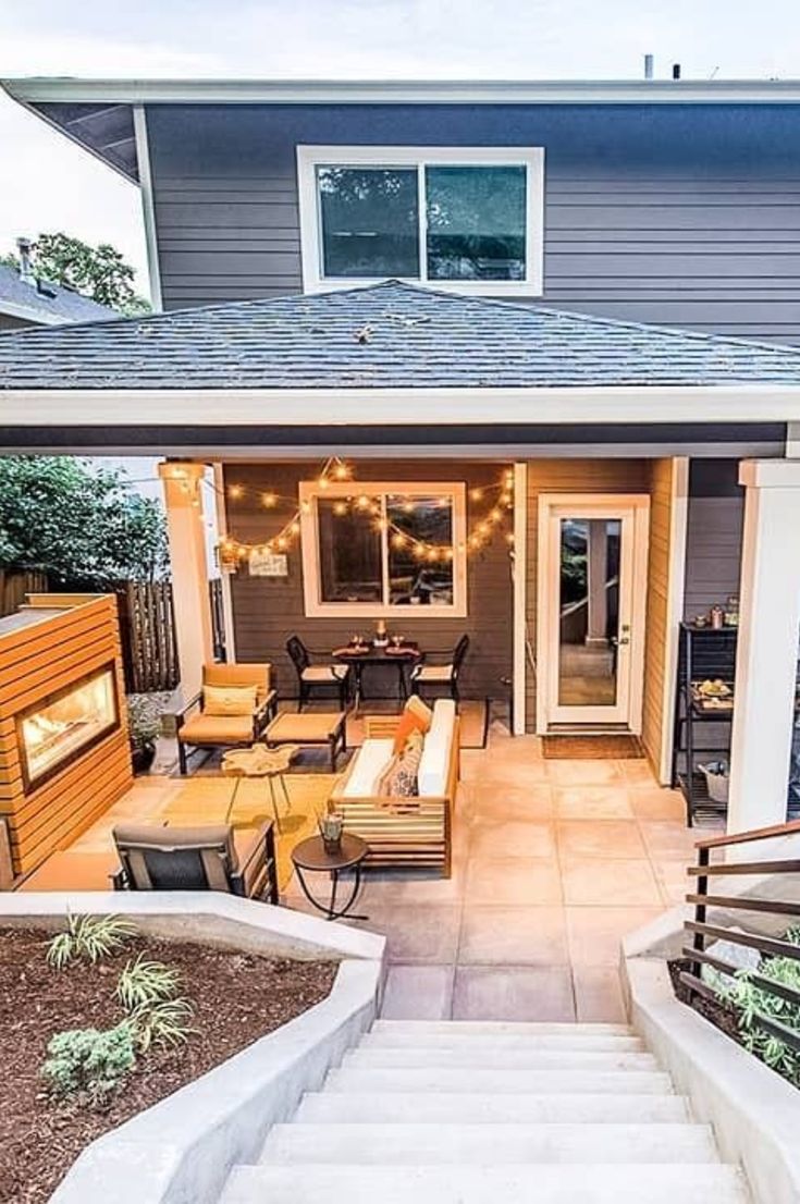 Rustic Terrace Decor Ideas To Make Your Exterior comfortable and ...