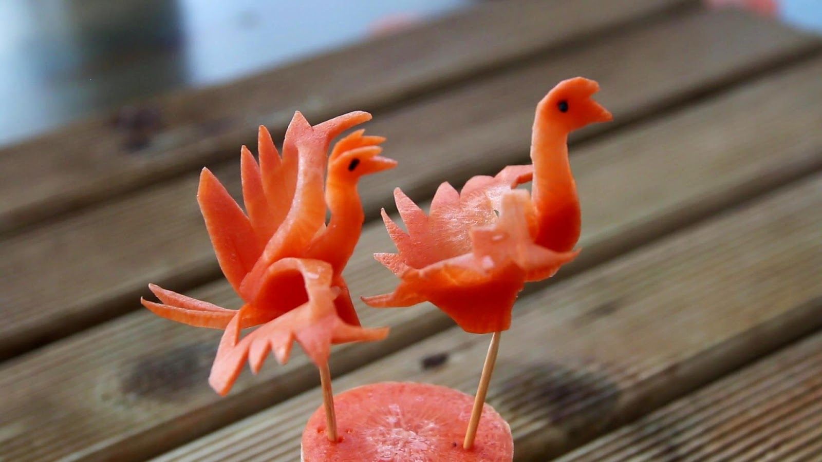 ItalyPaul - Art In Fruit & Vegetable Carving Lessons: Handmade Carrot ...