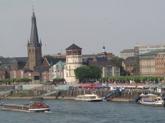 The city of Düsseldorf, Germany
