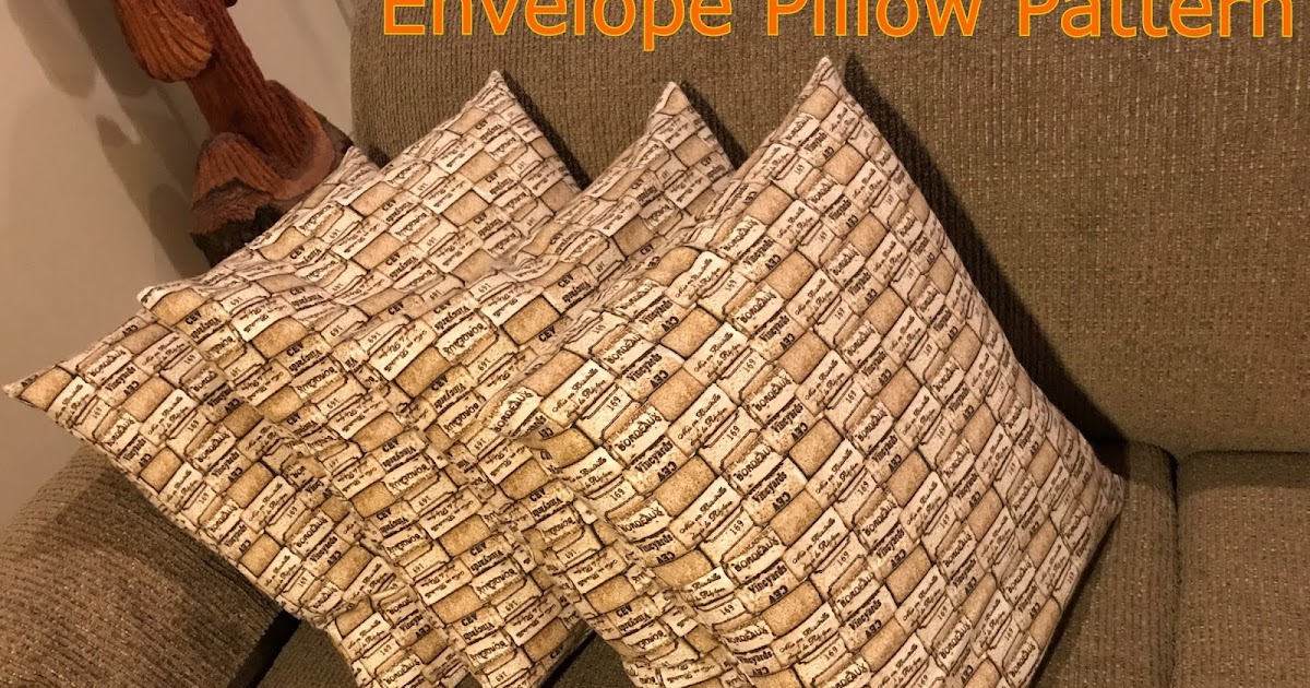 Envelope Pillow Pattern