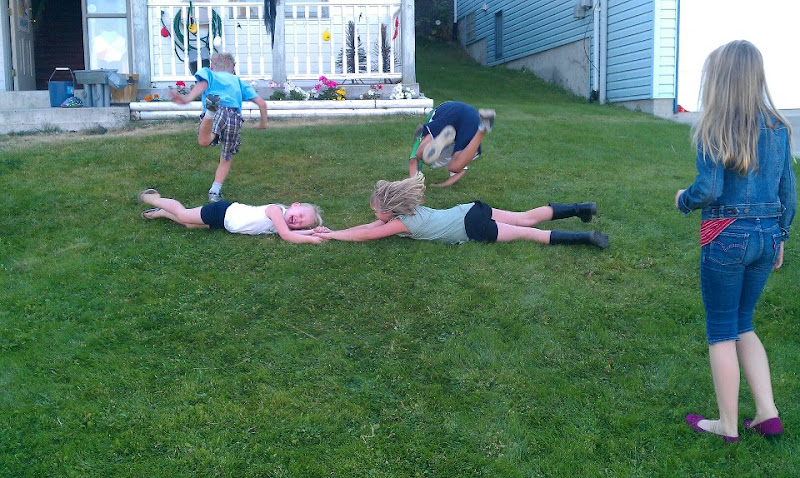 Puddles and Mud: Rolling Rolling Rolling down the hill!