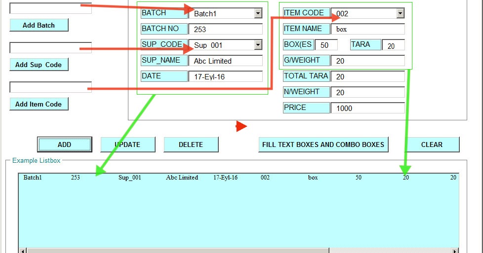 Excel Adding Item To Listbox And Combobox New Ideas For Computer