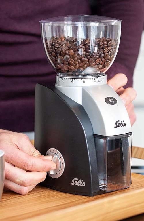 Review Solis 960.97 Scala Compact Conical-Burr Coffee Grinder