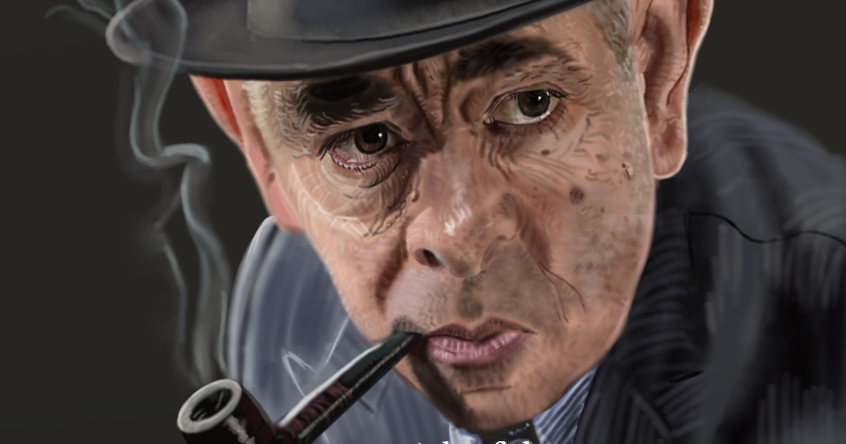 The Art of John Fisher: Rowan Atkinson..