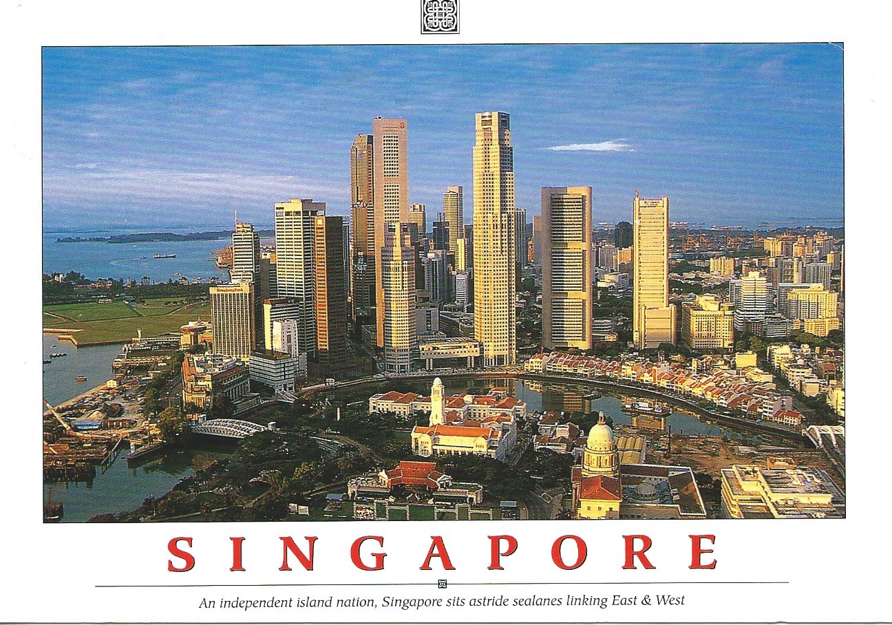 MY POSTCARD-PAGE: SINGAPORE ~ Skyline