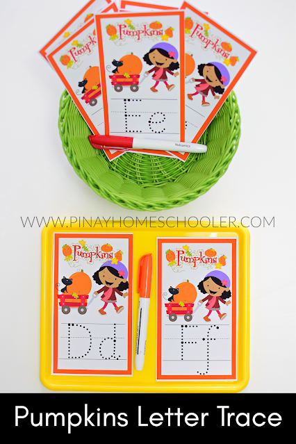 Pumpkin Preschool Math and Literacy Centers | The Pinay Homeschooler