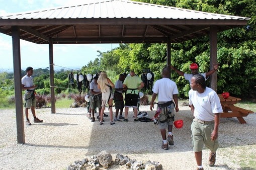 Food and Travel with Des: Aerial Trek Zipline Adventures Barbados ...