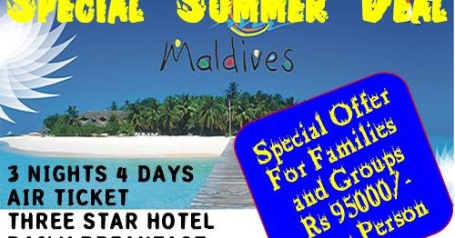 Maldives Tour Packages from Pakistan