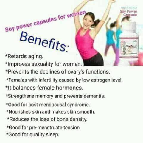 SOY POWER CAPSULE - Welcome To Ify's Health Blog