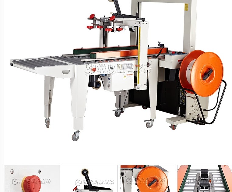 FILLING CAPPING LABELING MACHINES: Carton Sealing & Strapping Machine ...