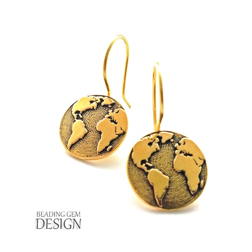 TierraCast's It's a Small World and Bird in a Tree Charms and Buttons ...