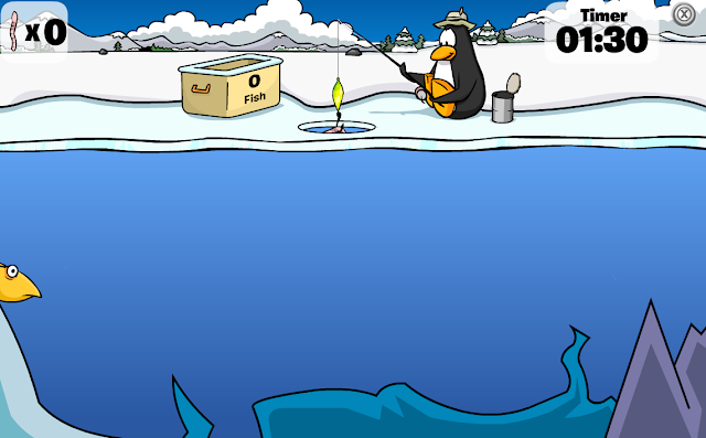 ¡Ice fishing Updated! | Club Penguin Rewritten Cheats™