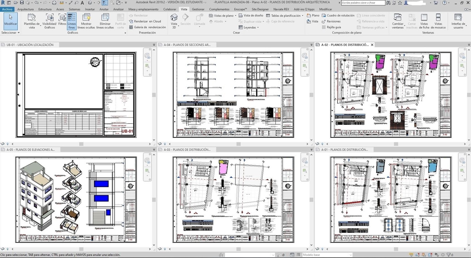 TODO ING. CIVIL: PLANTILLA BIM DE ARQUITECTURA - REVIT 2020 + DYNAMO