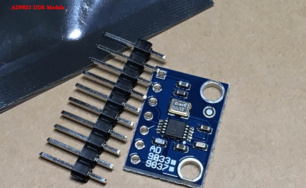 Radio Experimenter's Blog: 【回路】AD9833 DDS Module Control