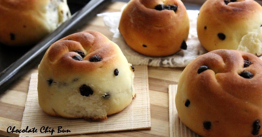 Amiliaya Recipe: Chocolate Chip Bun 巧克力豆面包