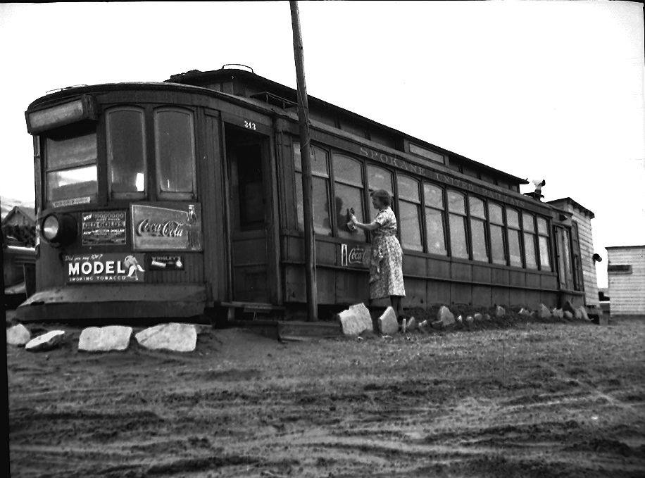 Big Bend Railroad History: Spokane United Railways Streetcar In Grand ...