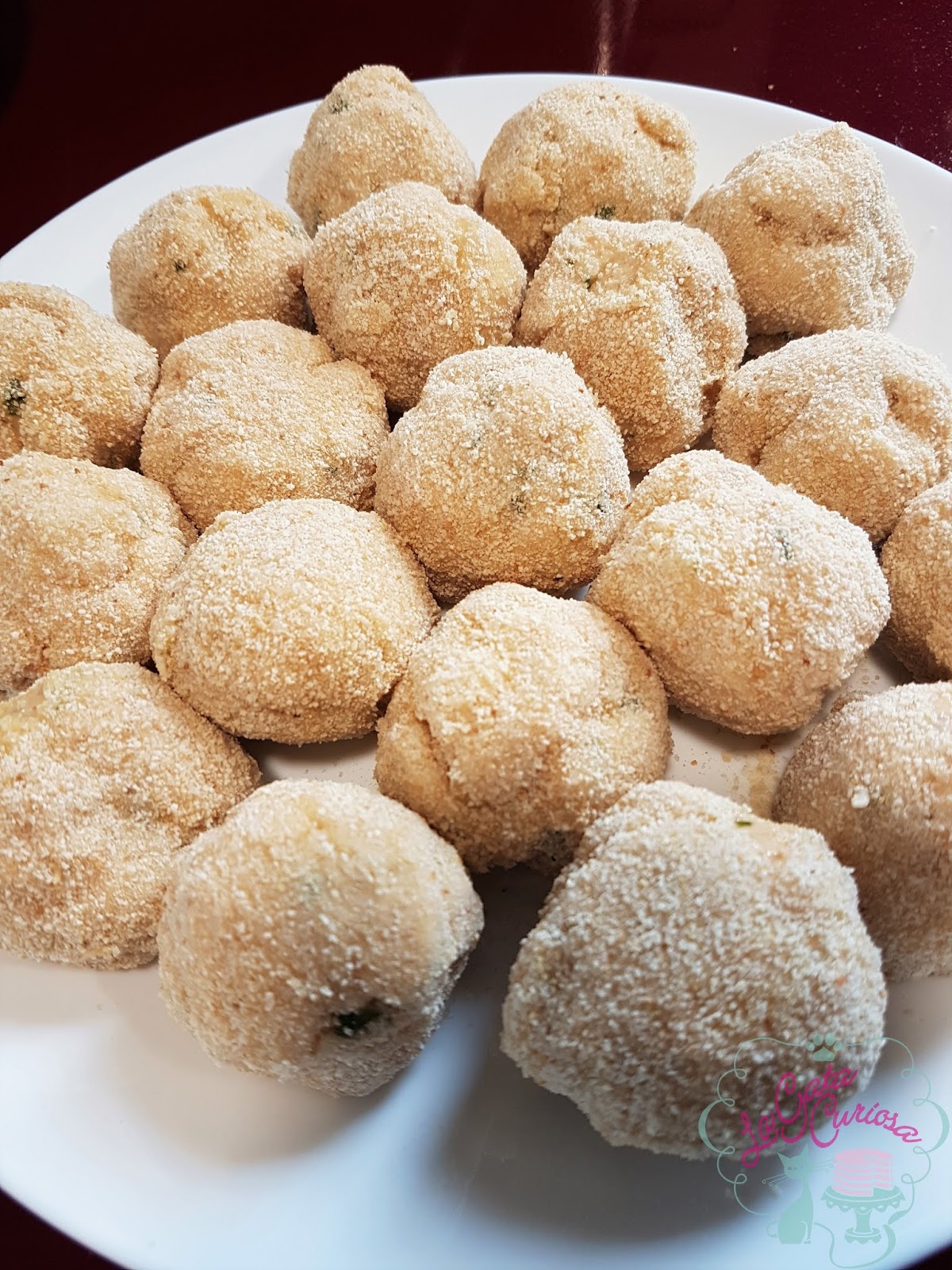 La Gata Curiosa: CROQUETAS DE GAMBAS AL AJILLO