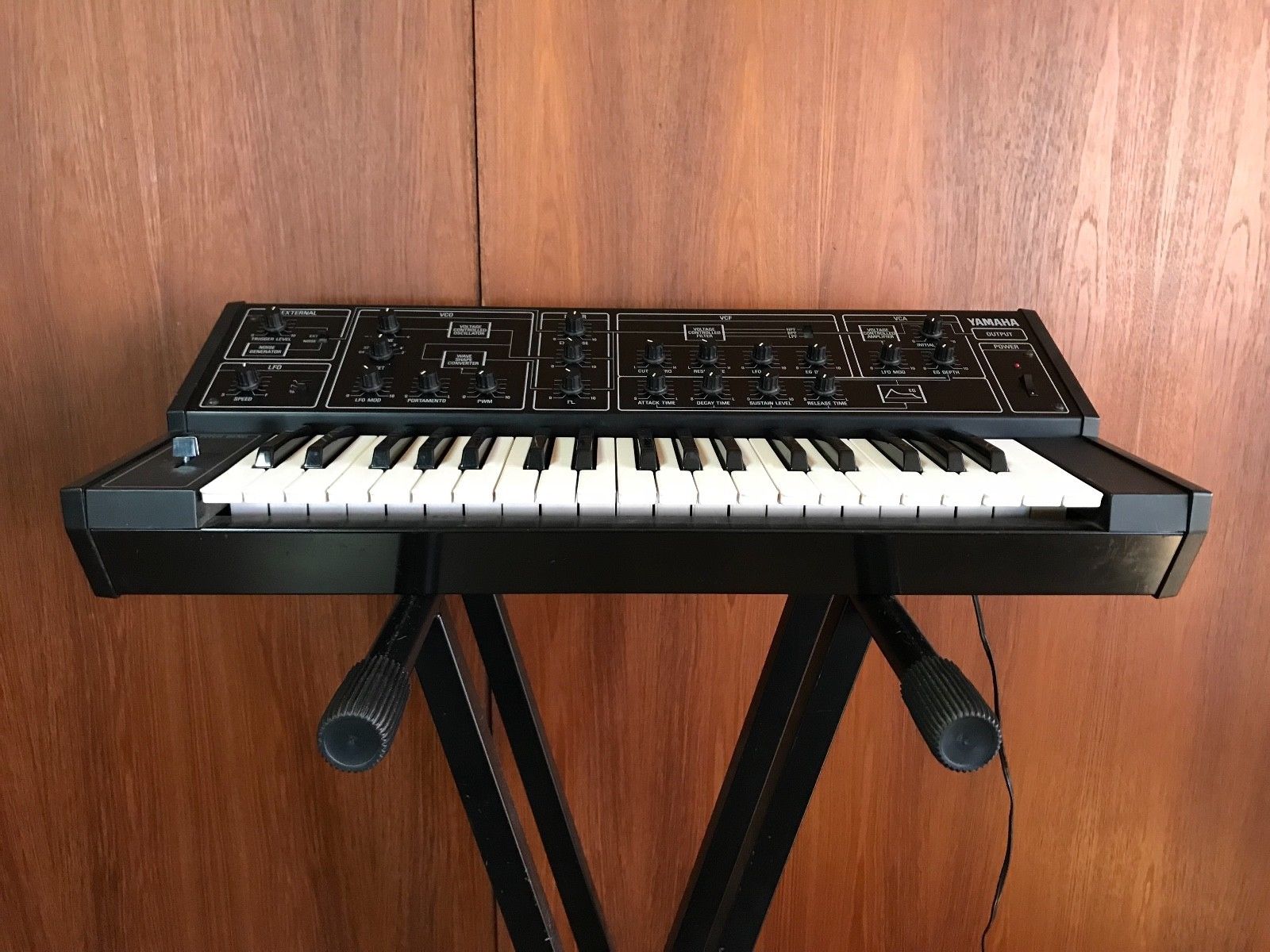 MATRIXSYNTH: Yamaha CS-5 CS5 vintage monophonic analog synthesizer SN 3031