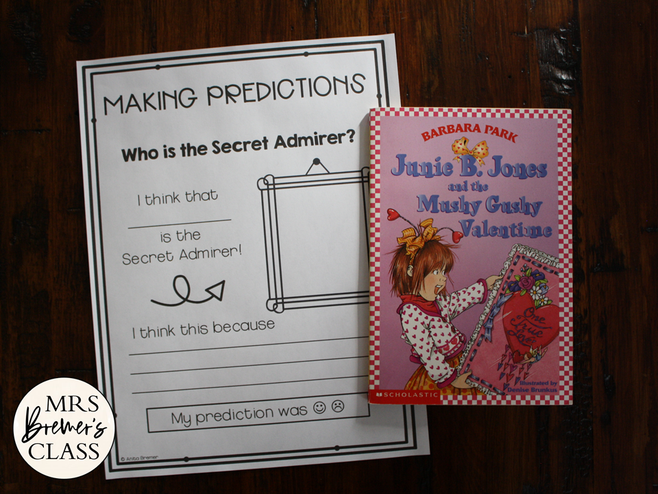 Junie B Jones and the Mushy Gushy Valentine | Mrs. Bremer's Class