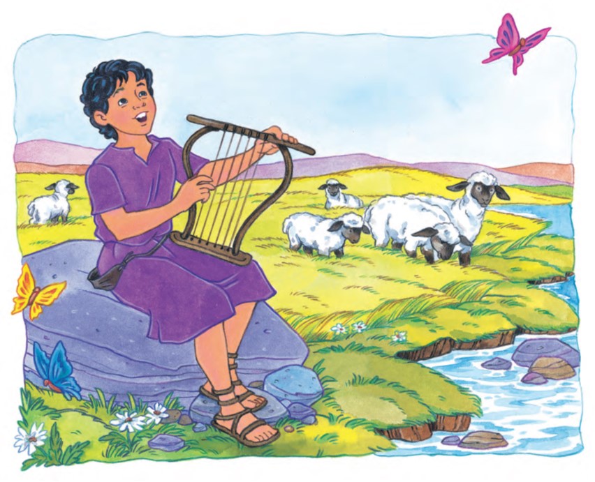 Cuna | Lección 1: El pequeño David, el niño pastor | 2do Trimestre 2023 ...