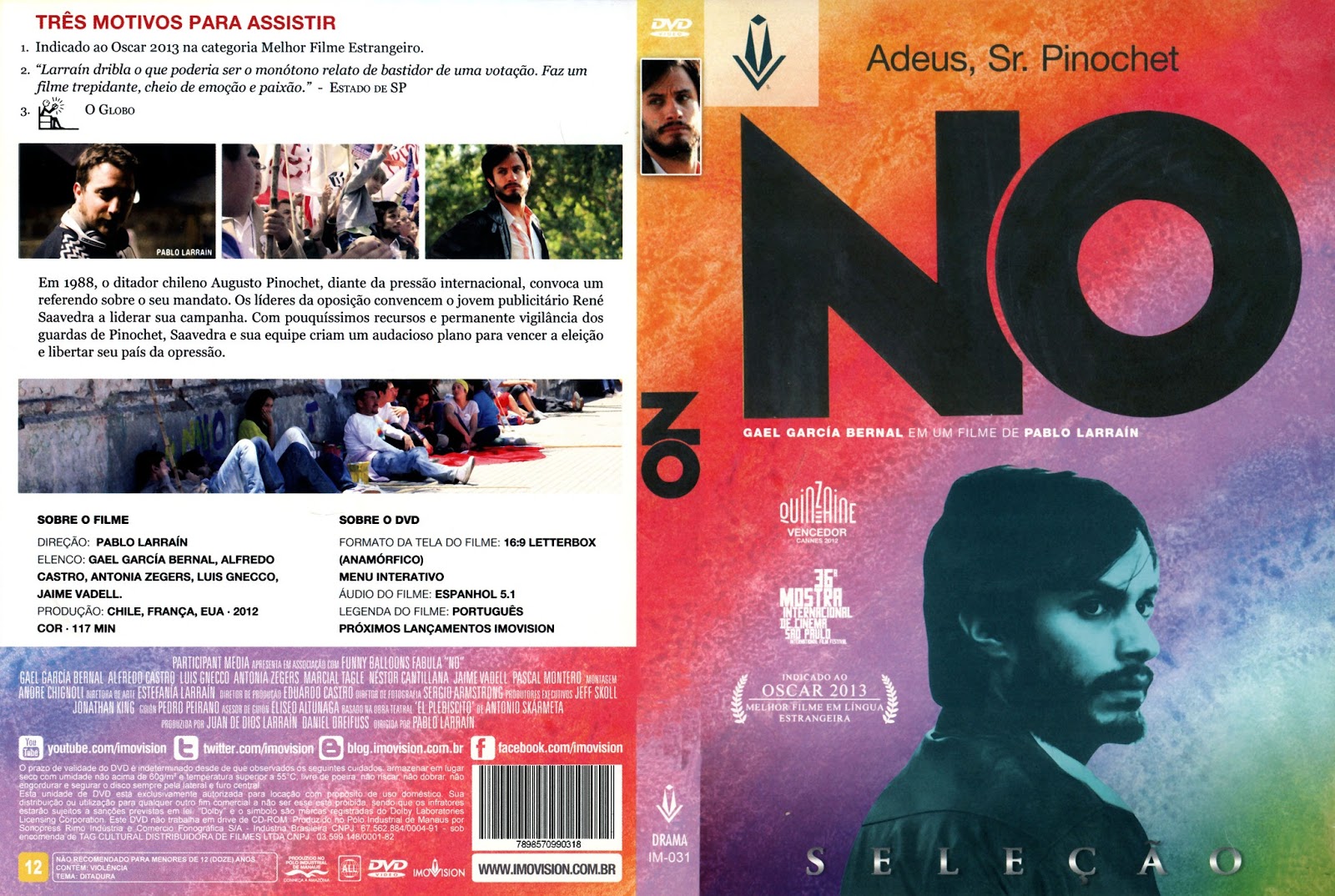 Movie Capas: Capa NO