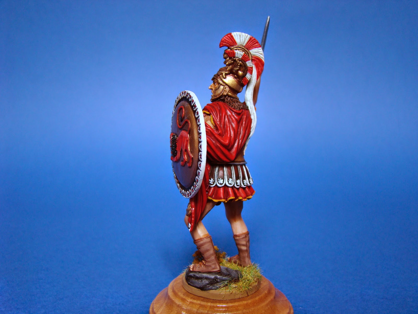 MY mini WORLD: 38. GREEK HOPLITE / ANCIENT GREECE (SCALE: 54mm)