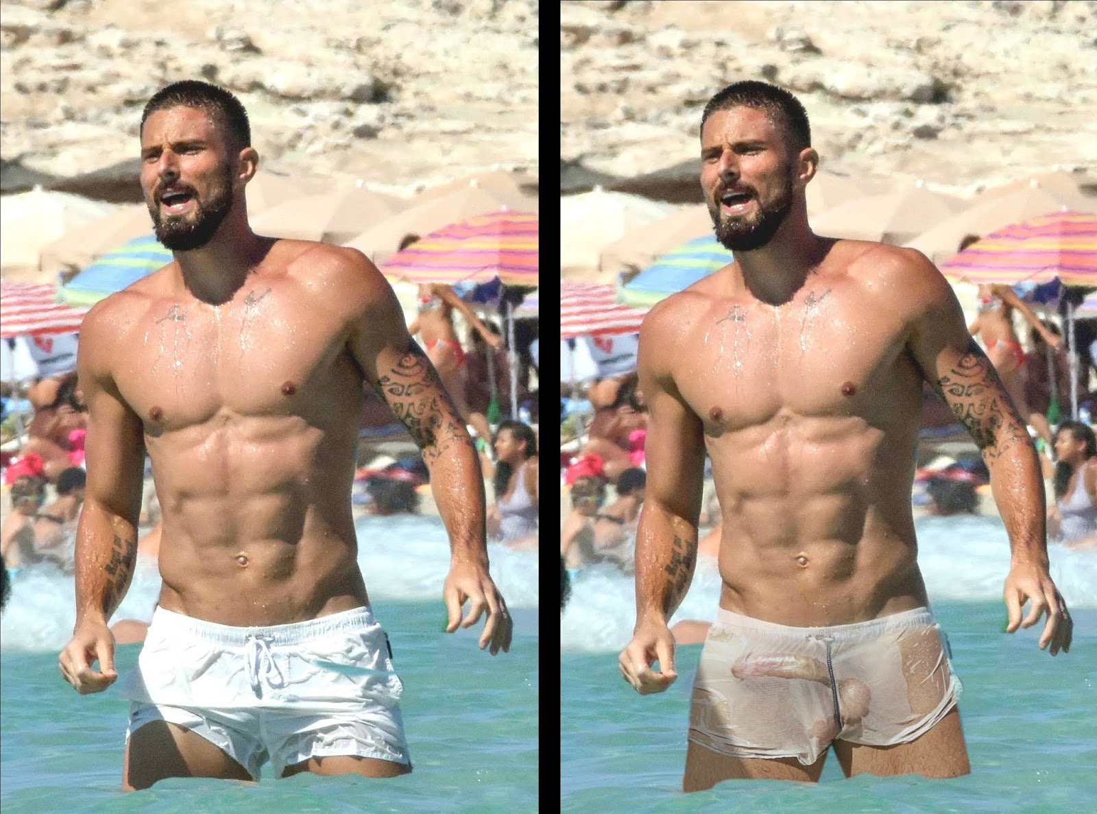 Boymaster Fake Nudes: Olivier Giroud , French Football Player wet and naked Boymaster Fake Nudes: Olivier Giroud , French Football Player wet and naked