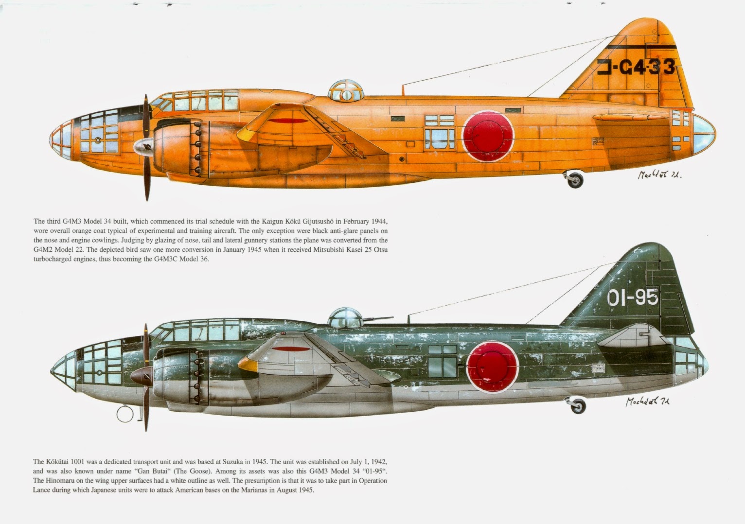 Japanese Aircraft of WWII: Mitsubishi G4M Part II