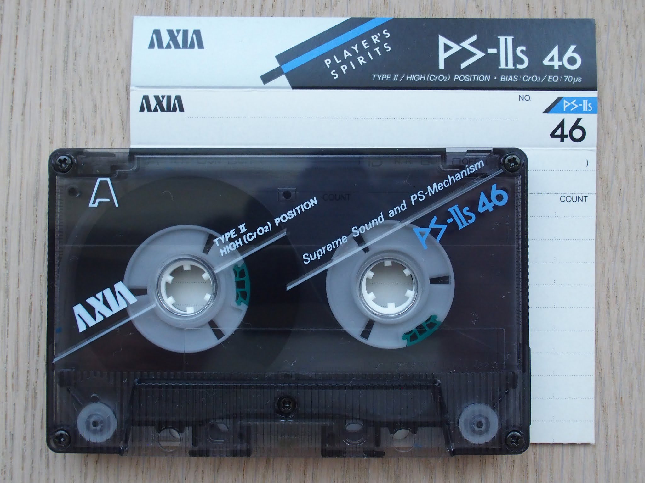 Audiochrome: Cassette Tape Measurements: Axia and Fuji