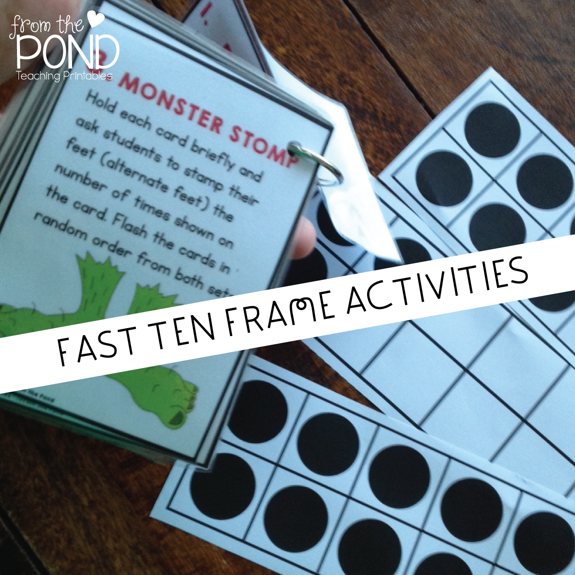 FAST Ten Frame Activities | From the Pond