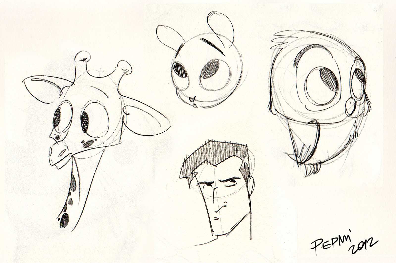 Pepmi: Bocetos · Sketches