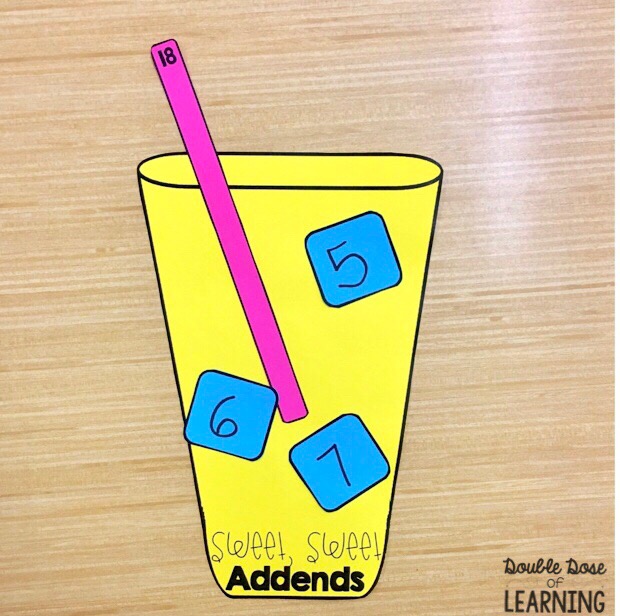 Summer Math Crafts for First Grade | Double Dose of Learning