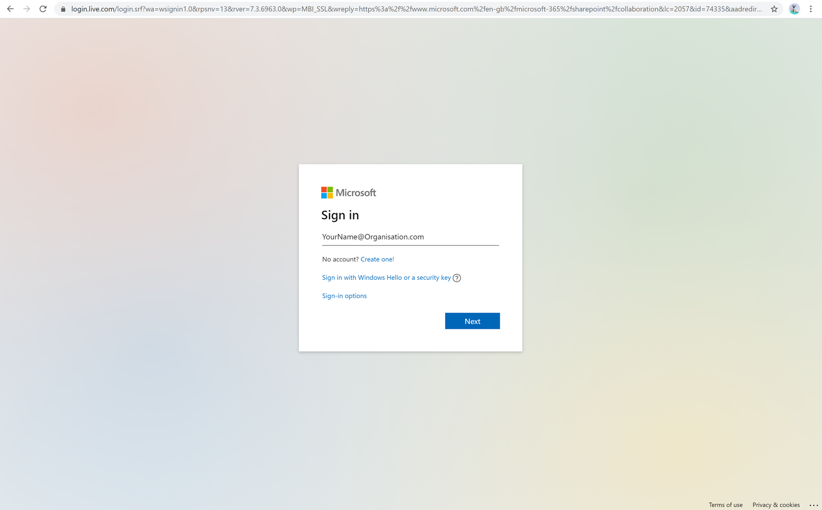 How To Create a SharePoint Site