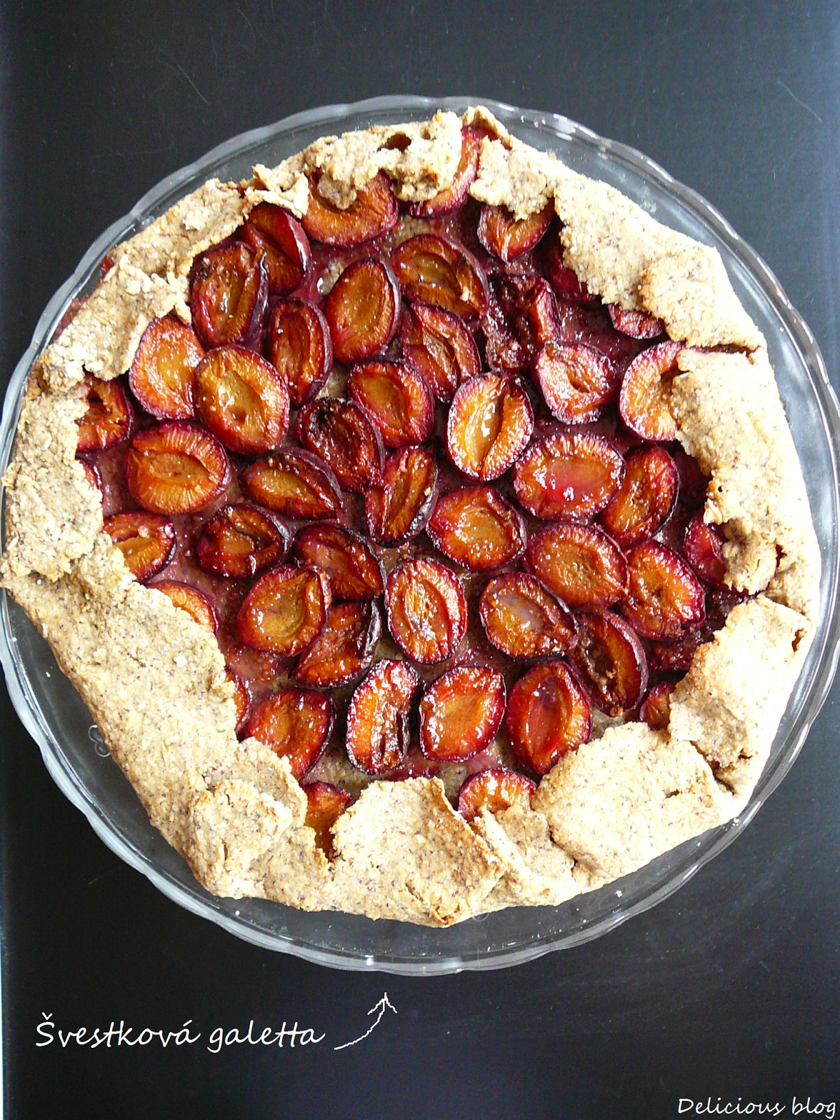 Delicious blog: Švestková galetta