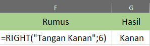 Cara Menggunakan Rumus RIGHT Dalam Excel - ExcelManiacs