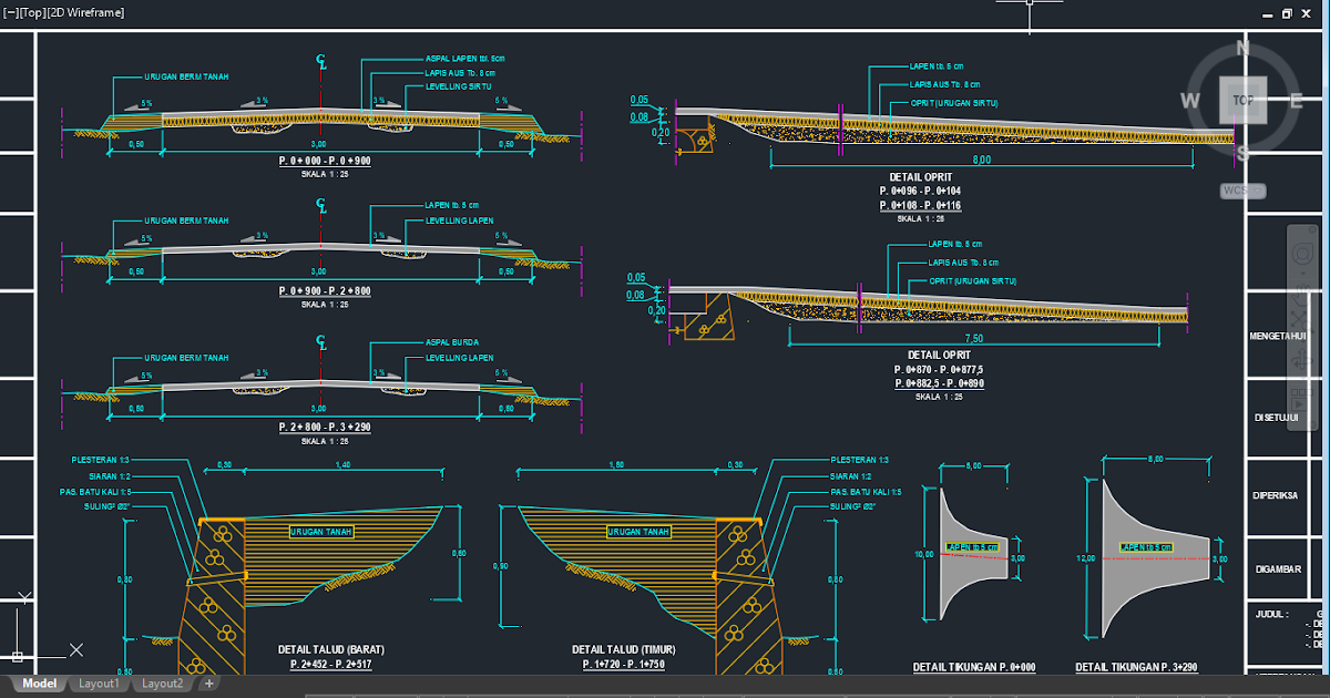 21+ Inspirasi Populer Gambar Autocad