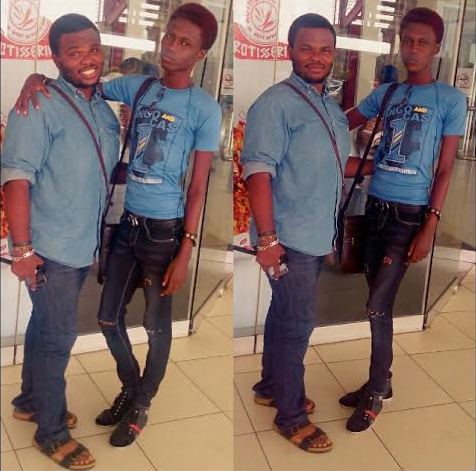 LIB readers Tosin Silverdam and Onyx Godwin hang out...(photos)