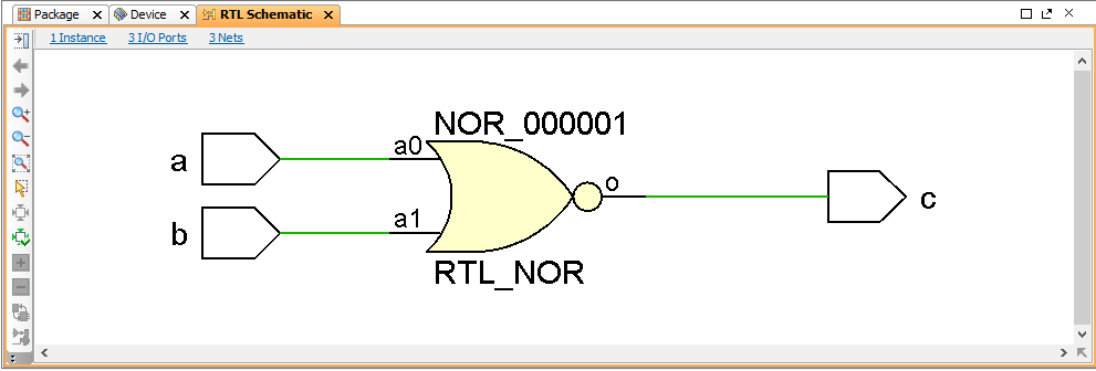 Verilog: NOR gate Structural/Gate Level Modelling with Testbench