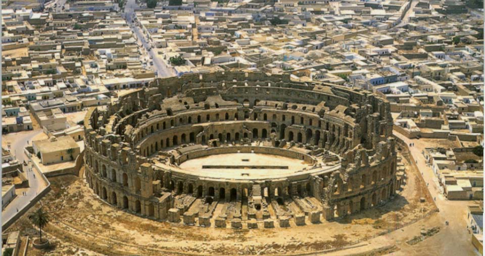 EL ÚLTIMO CONDILL. : 1093- COLISEO DE THYSDRUS. (TÚNEZ)
