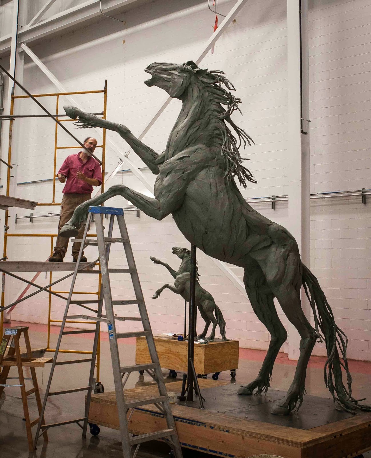 Bart Walter Studio: Mustang Project. How do you go about sculpting a ...