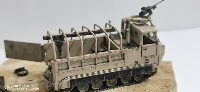 MiniTank( Scale HO): 中東 “沙漠風暴 “美軍，M584 A1運輸裝甲車(Middle East "Desert ...