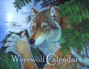 The Art of Goldenwolf: 2013 Werewolf Calendar