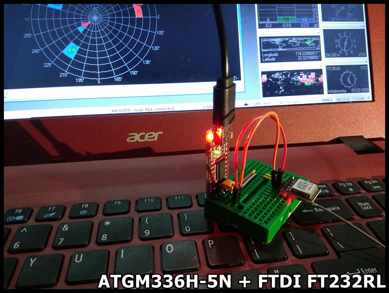 Arduino-er: ATGM336H-5N, GNSS Module support BDS (BeiDou Navigation ...