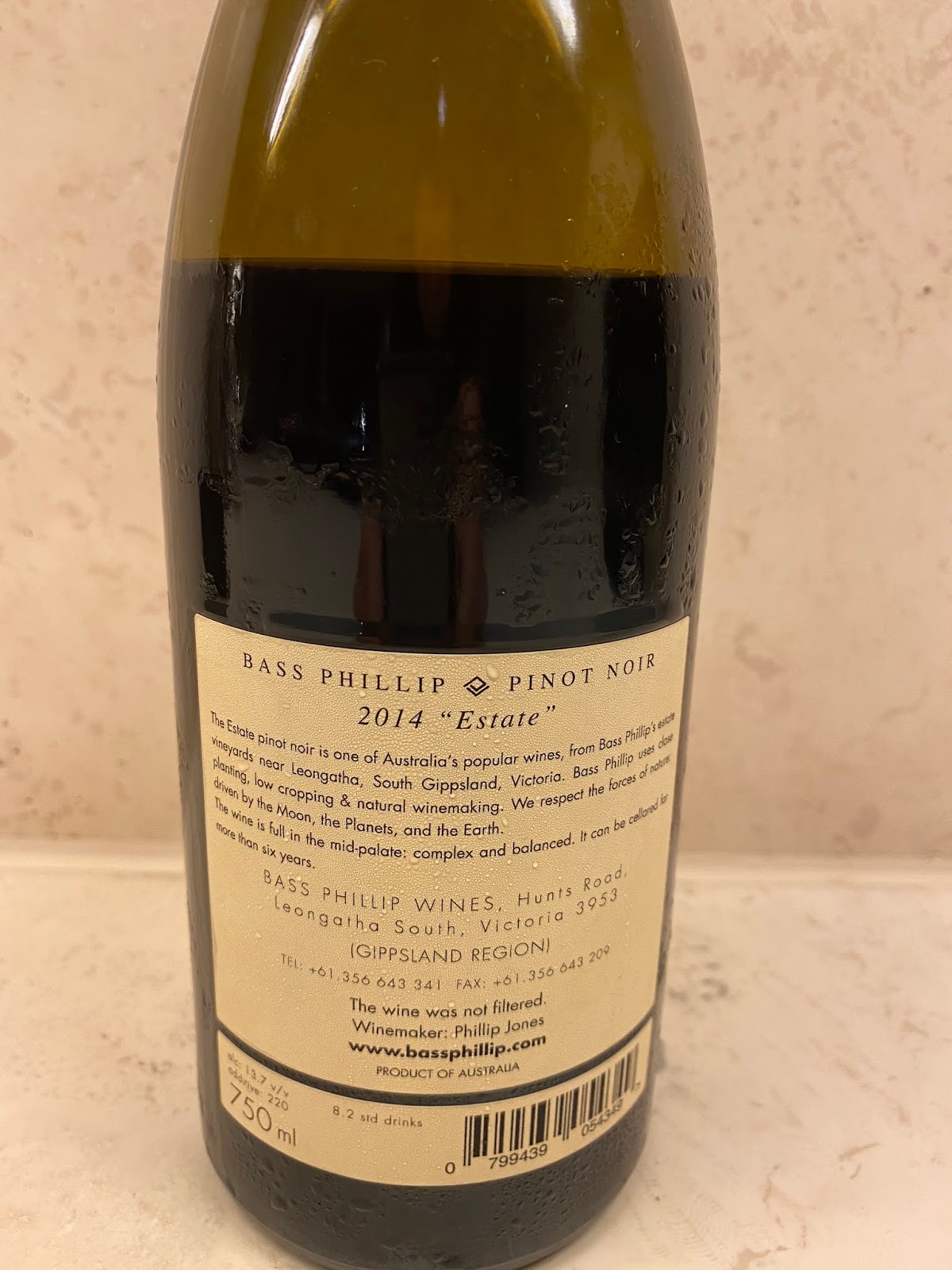 Thomas Girgensohn's Australian Wine Reviews - and Beyond: Bass Phillip ...