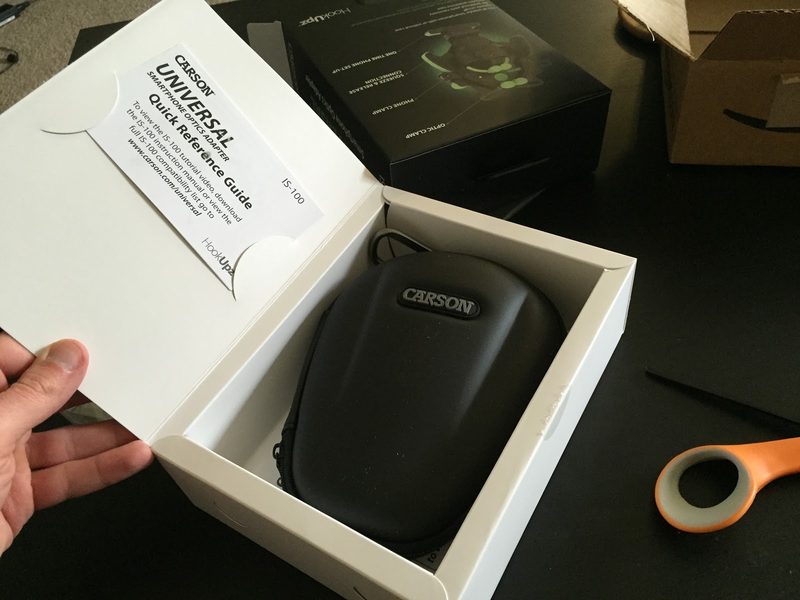 iPhone 6 on Carson Universal Telescope Adapter [Stellar Neophyte ...